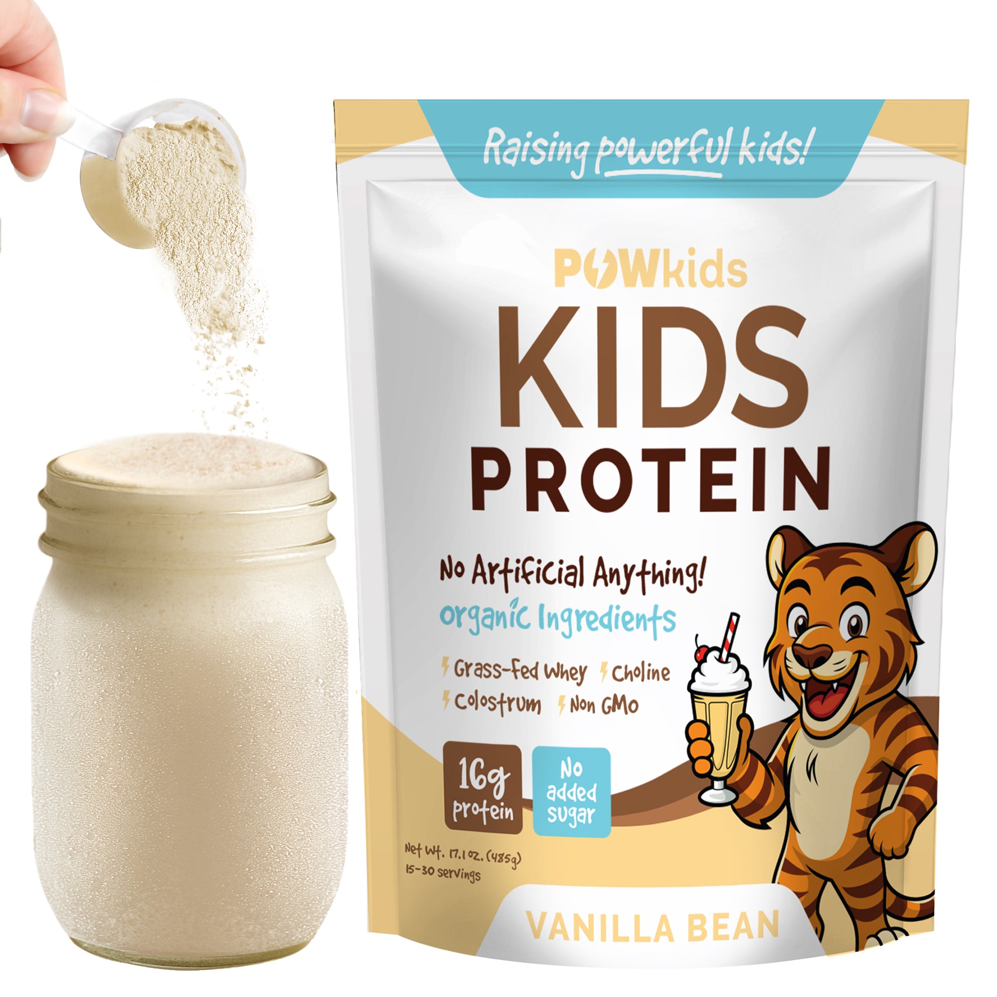 Vanilla Protein Powder – POWkids Health
